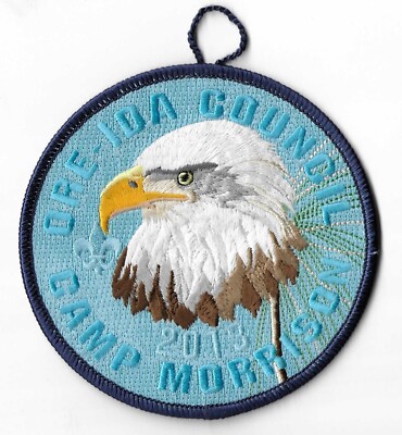 BSA ORE-IDA NOW MOUNTAIN WEST COUNCIL CAMP MORRISON 2013 EAGLE W/BLUE ...