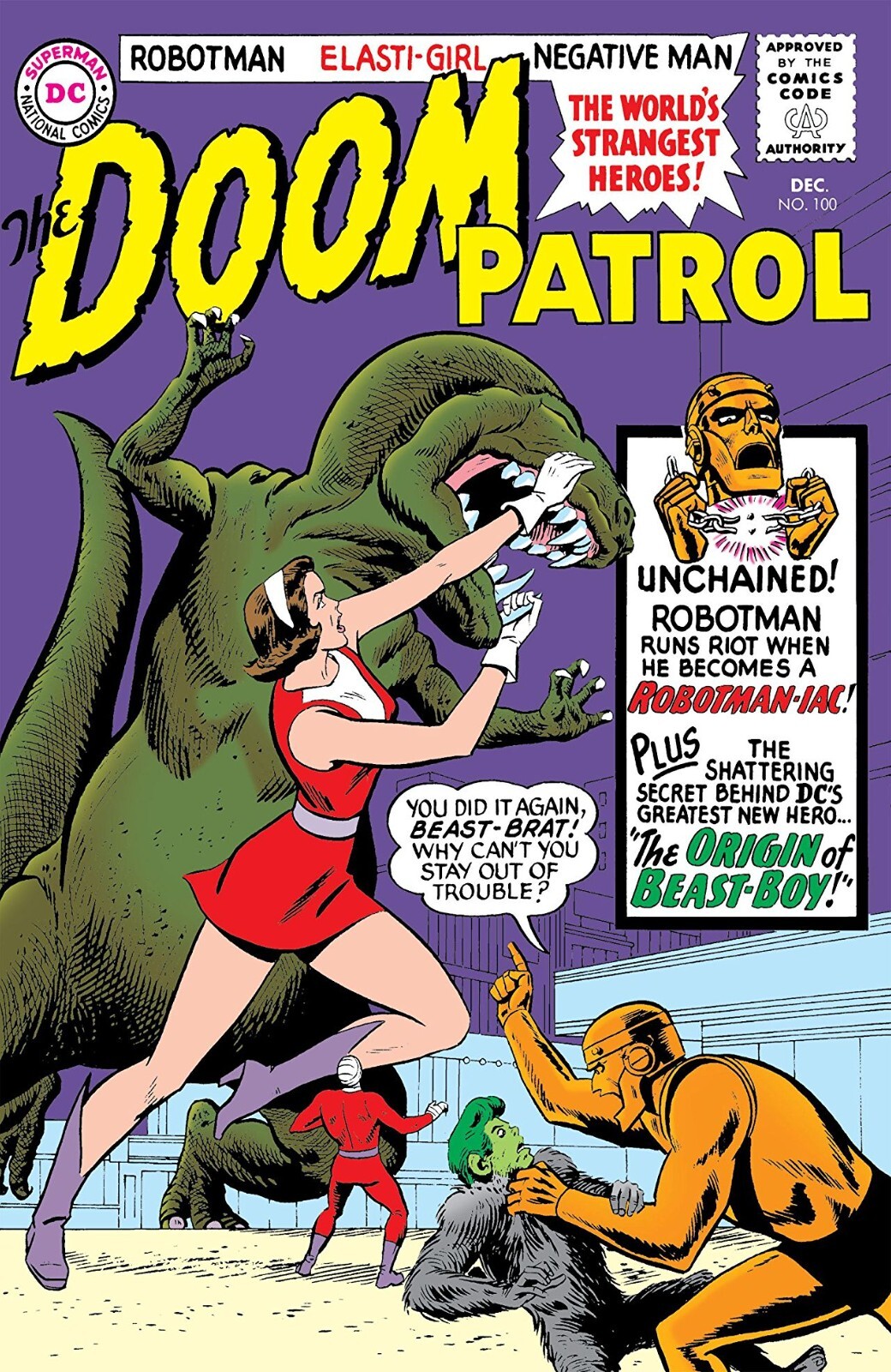 THE DOOM PATROL #100 COMIC COVER 11"x17" POSTER PRINT | eBay