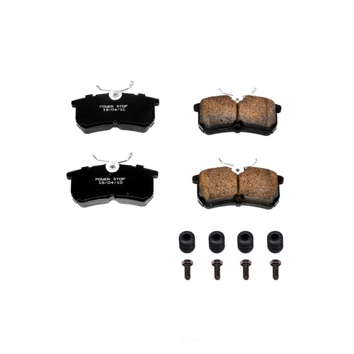 Rr Ceramic Brake Pads Power Stop 17-886 | eBay