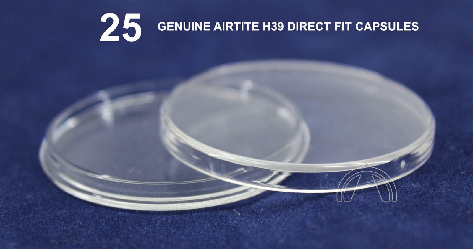 25 Airtite Coin Capsule Holders for 1 oz Silver Rounds 1 oz Copper ...