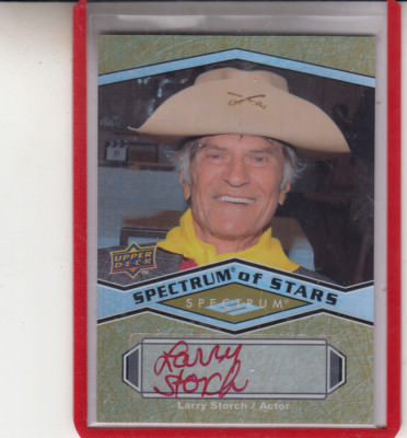 2009 UD SPECTRUM OF STARS LARRY STORCH "F-TROOP/CORPORAL AGARN ...