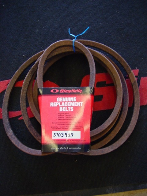 OEM Simplicity Ferris Snapper Lawn Mower Belt 5103927YP for sale online ...