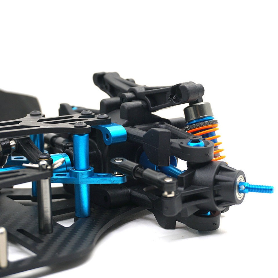 D4 RWD drift racing car frame body kit plastic & carbon for 1/10 Sakura ...