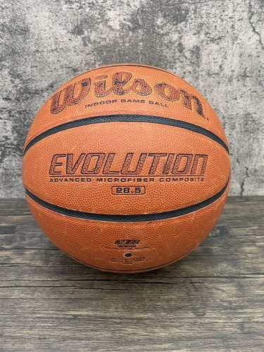 Wilson Evolution Advanced Microfiber Composite Indoor Game Basketball ...