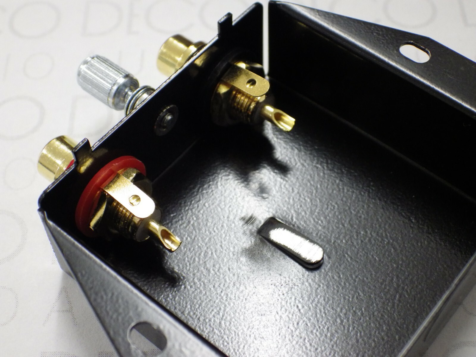 Pro-Ject Tonearm RCA Junction Box 1940 675 055 Genie RPM Xperience ...