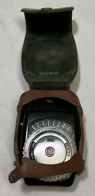 Vintage GE General Electric Light Meter For Photography Film Exposure ...