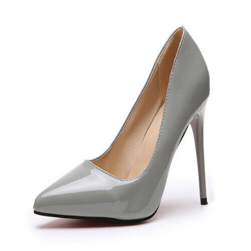 Women's High Heels Pumps 11cm Pointed Stiletto High Heels Large Size ...