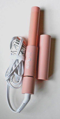 NOVUS Mini Curling Iron, 3/4" Ceramic Small Curling Wand Travel Curling ...