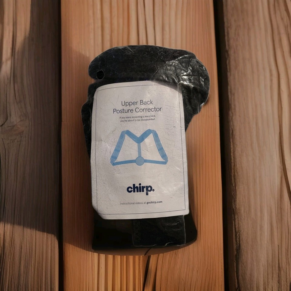 Chirp Upper Back Posture Corrector Unisex Adjustable for Men and Women ...