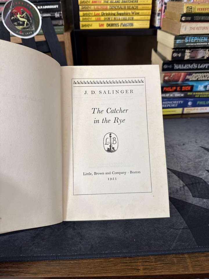 The Catcher in the Rye by J D Salinger Hardcover 1951 Stated First ...