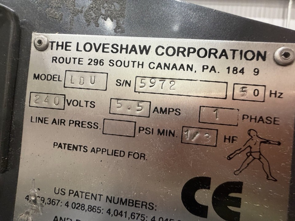 Little David Box Taping Machine 20/05 LDU 240volts Single Phase 240V ...