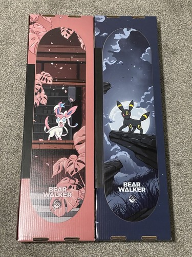 Bear Walker Umbreon & Sylveon Pokémon Center Skateboard Deck - Cards ...
