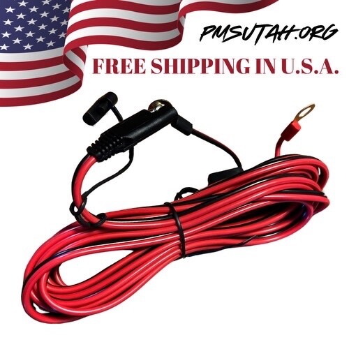 Motorcycle Battery Charger Cord Plug For Tender Cable Quick Extension ...
