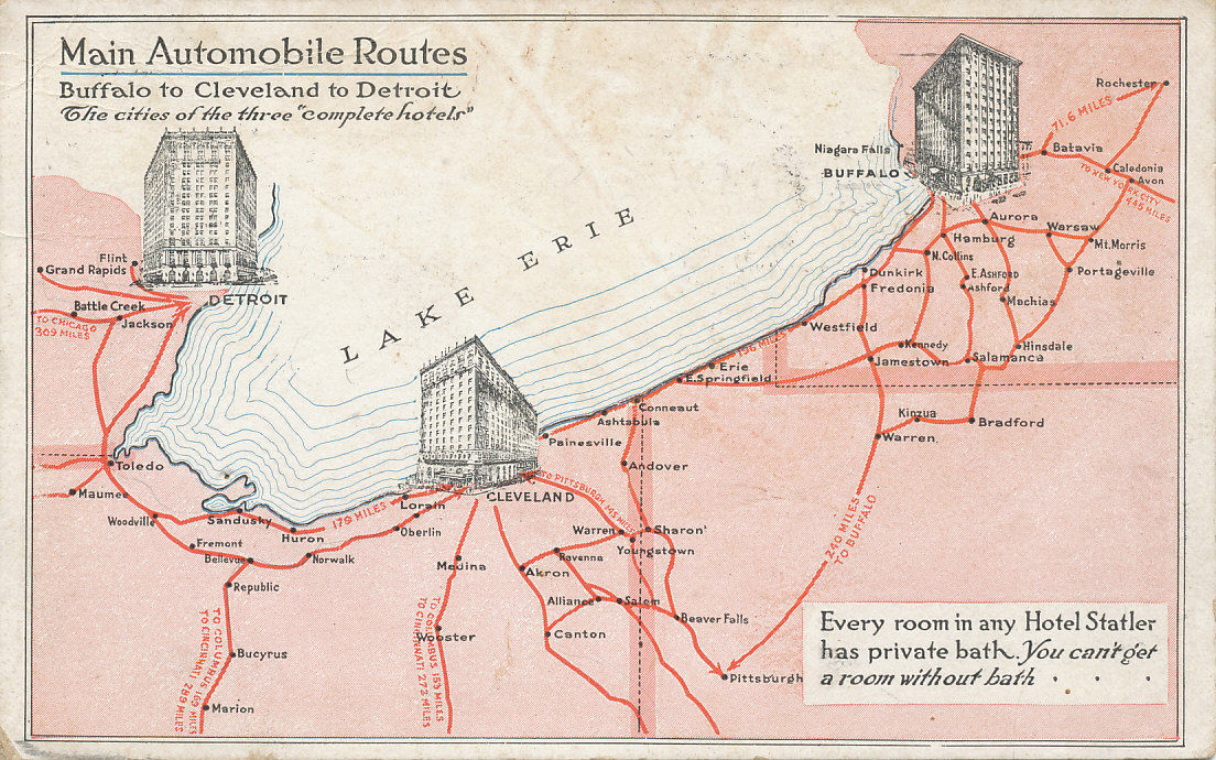 HOTEL STATLER DETROIT Vintage Menu Detroit MI Mich Michigan | eBay