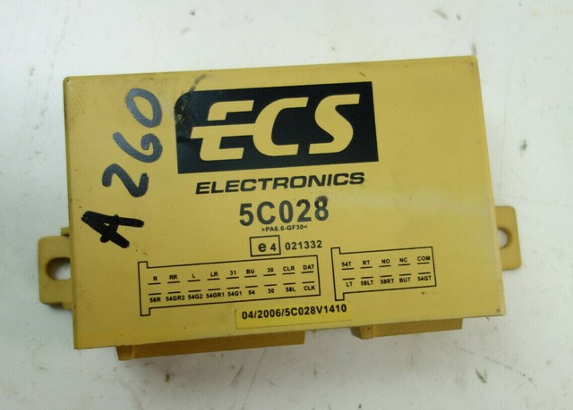 Mitsubishi PAJERO 4 V80 Steuergerät Anhängerkupplung 5C028 günstig ...