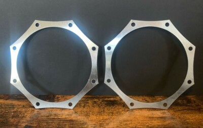 Pair of Stainless Exhaust Trim Rings For 3” Exhaust. | eBay