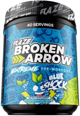 Repp Sports BROKEN ARROW Pre Workout Powder For Extreme Energy Pump ...
