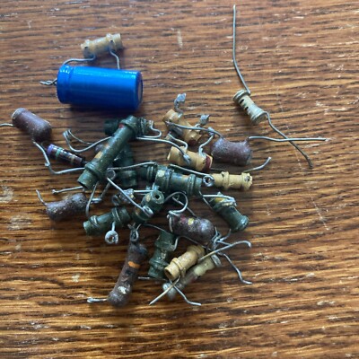 Lot of 20+ Vintage Power Resistors, Untested, Sold As Is, No Return | eBay