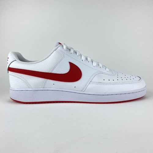 Nike Mens Court Vision Low CD5463-102 White Casual Shoes Sneakers Sz ...