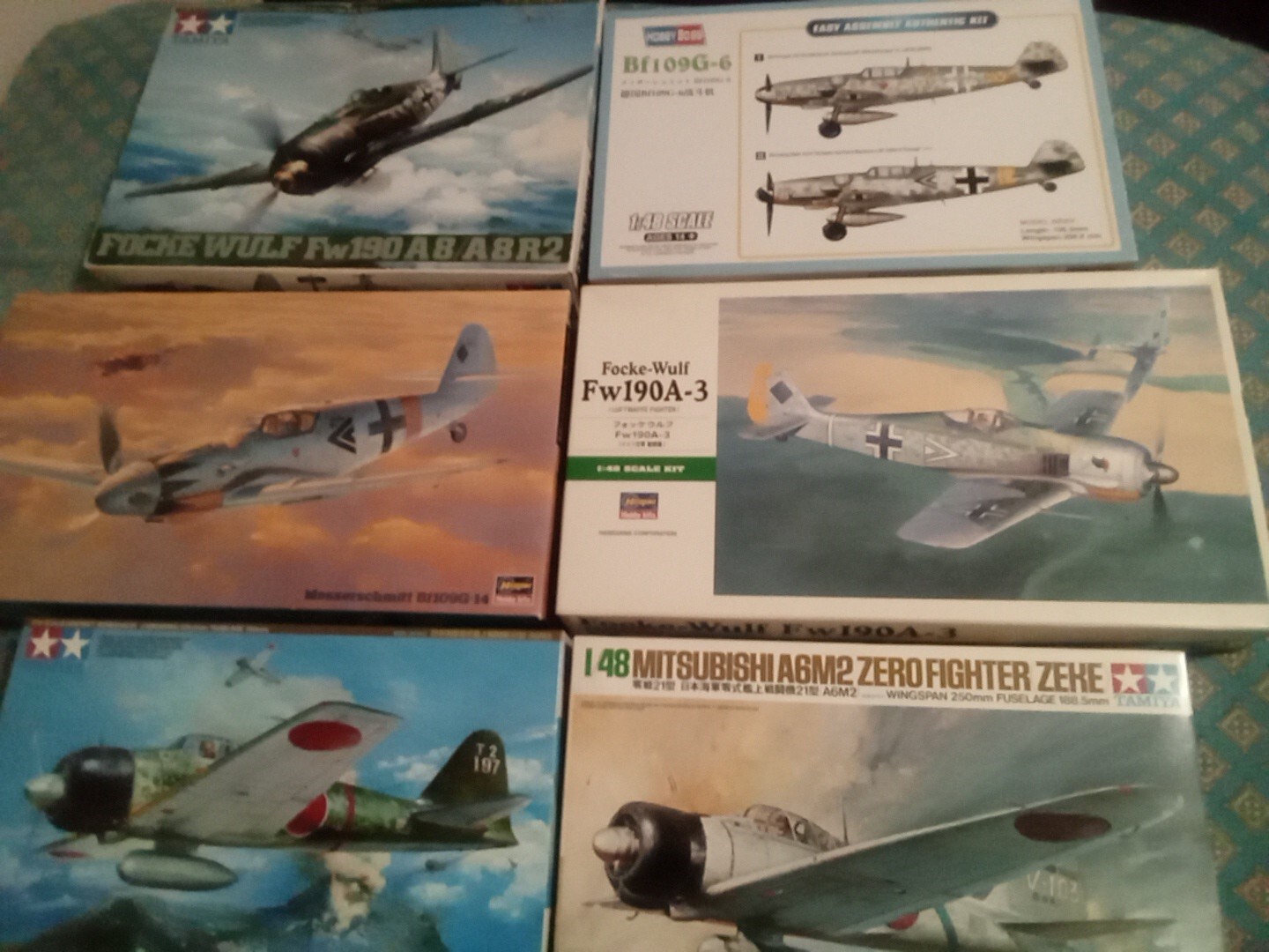 Messerschmitts and Zeros 1/48 Models | eBay