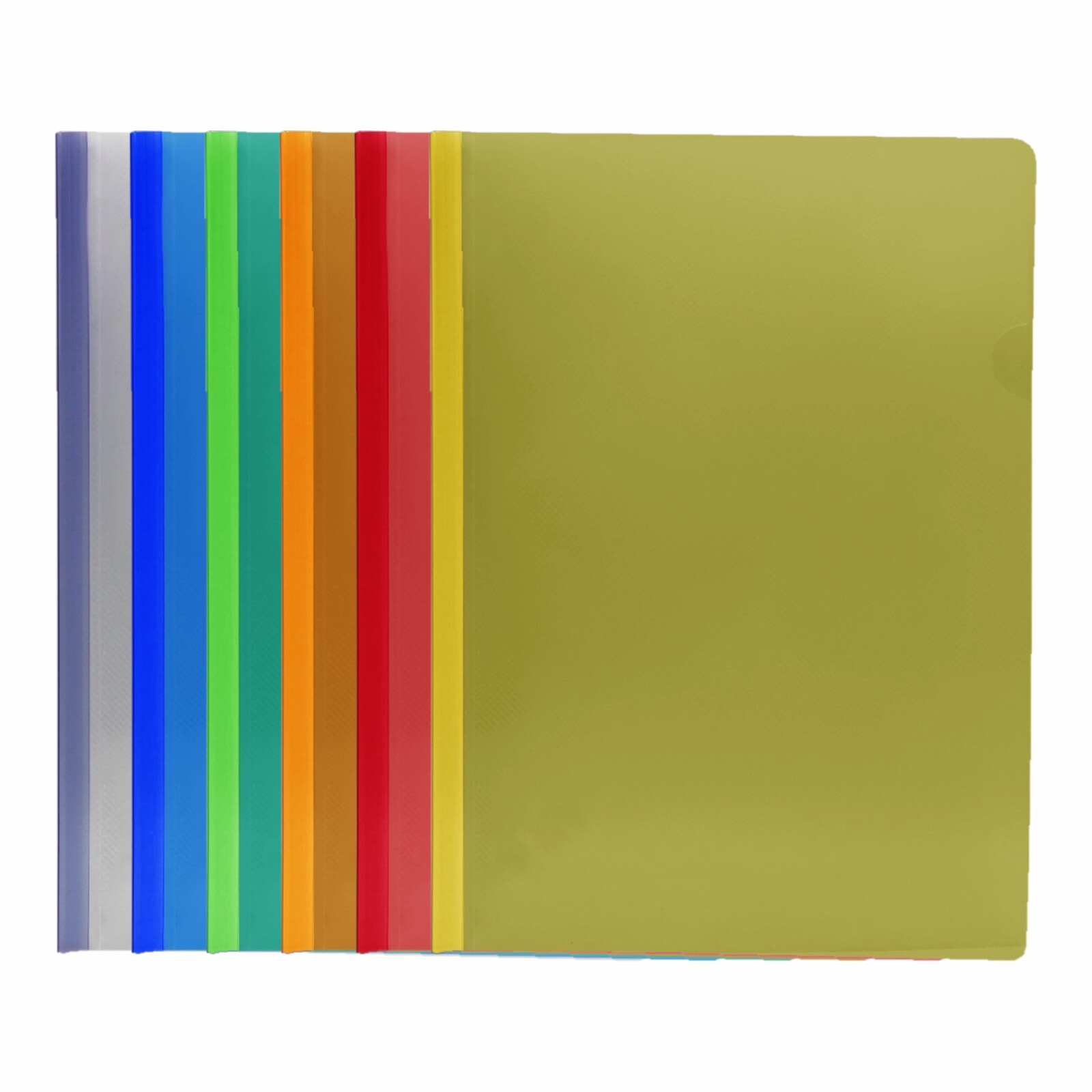 A4 Clipbar Files Pack of 20, Presentation Projects Slide Binder PP Poly ...