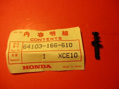 NOS OEM NEW ORIGINAL HONDA CH80 PLASTIC LOCK 64103-166-610 | eBay