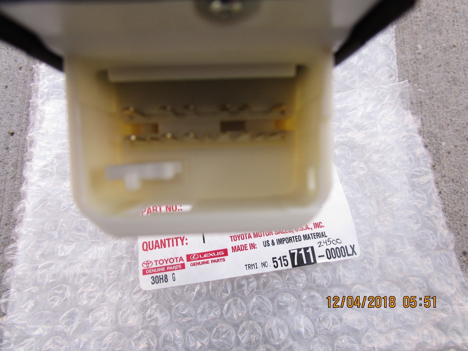 14 - 19 TOYOTA TUNDRA PLATINUM 4D CAB MASTER POWER WINDOW SWITCH NEW ...