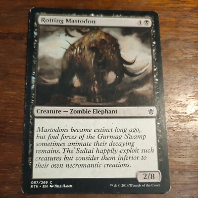 Rotting Mastodon - Khans of Tarkir - Magic: The Gathering MTG | eBay ...