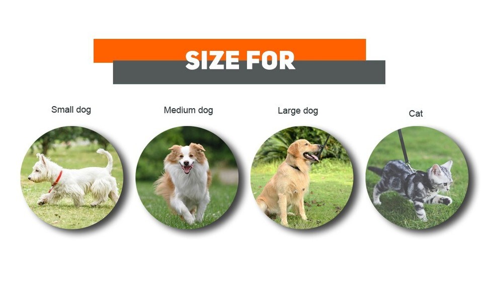 Retractable Dog Leash 30 FT, Heavy Duty Dog Leash for Dogs 77 lbs, 360 ...