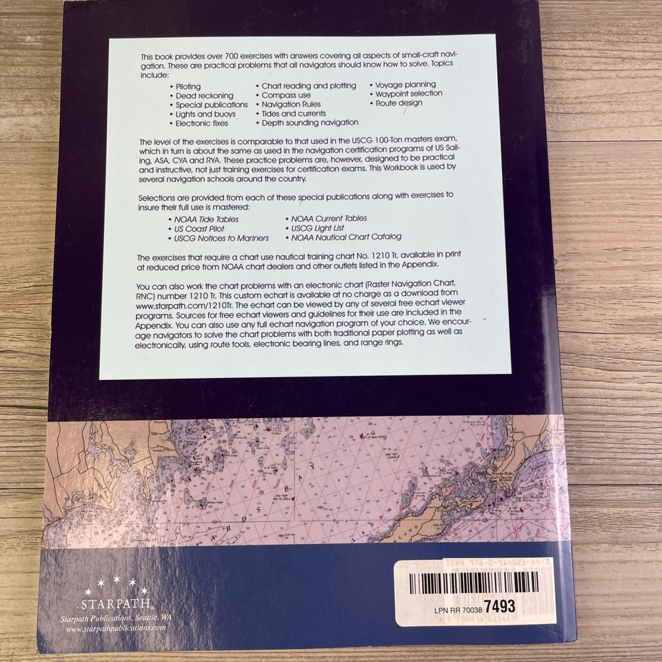 David Burch Larry Brandt Navigation Workbook 1210 Tr Sailing Vessels ...