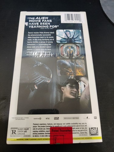Alien Romulus VHS 20 Century Fox "Limited Edition". Sealed | eBay