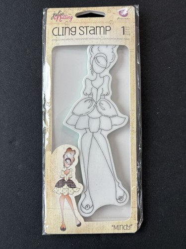 Julie Nutting Mindy Doll Tall in Dress Cling UM Rubber Stamp New 910365 ...