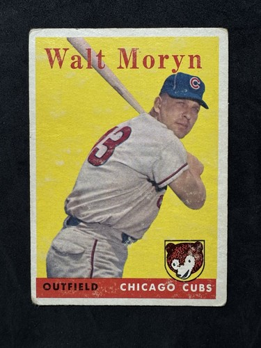 1958 Topps #122 - Walt Moryn - Chicago Cubs | eBay