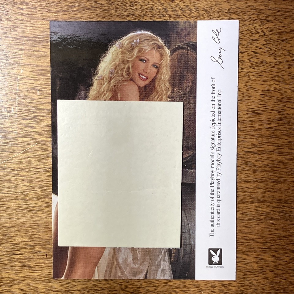 Brande Roderick Playboy's Playmates of the Year 2001 Autographed ...