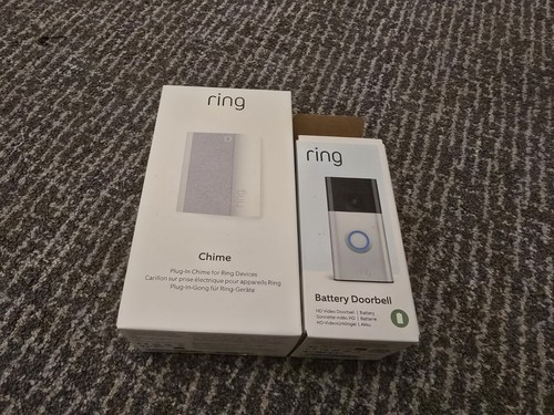 Ring Battery Video Doorbell Plus with Chime - NEVER USED | eBay UK