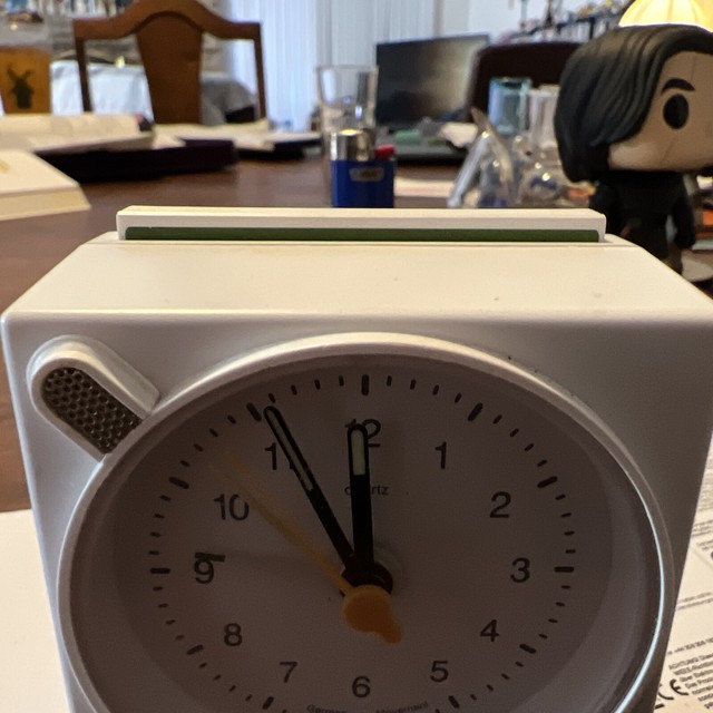 BNC004WHWH Braun Voice Control Alarm Clock - White for sale online | eBay