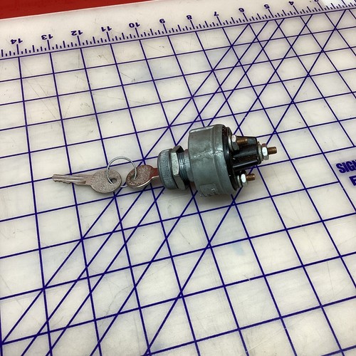 Pollak Pat. 4292483 Ignition Switch With Key From Hyster J35xmt2 ...