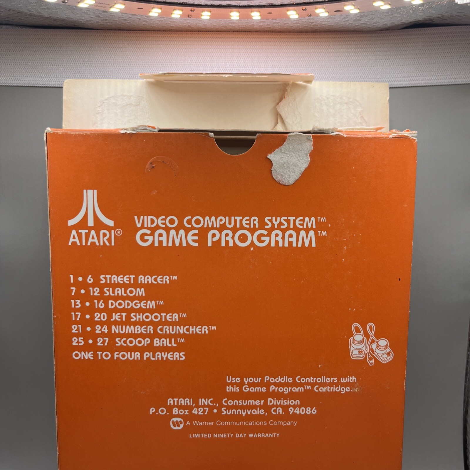 Atari 2600 Game Street Racer 1977 In Original Box w/ Manual & Reg. 🔥 | eBay