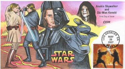 #4143d STAR WARS, ANAKIN SKYWALKER & OBI-WAN KENOBI Collins Hand ...