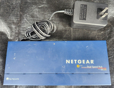 Netgaer 8 port dual speed hub ds108 | eBay