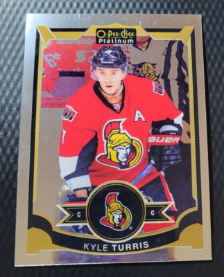 2015-16 UD O-Pee-Chee Platinum KYLE TURRIS Ottawa Senators Hockey NHL ...