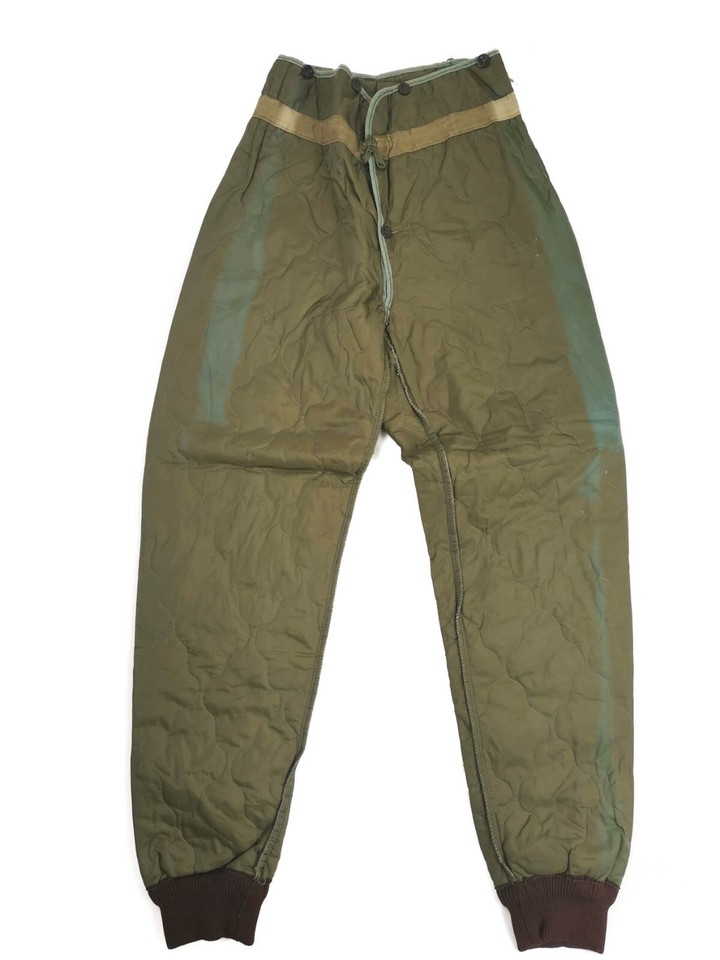 Genuine Czech army pants M85 liners Warmer thermal trousers leggings ...