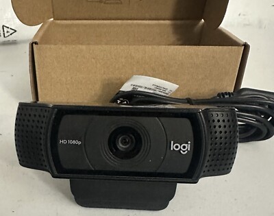 Logitech C920x Pro HD Webcam - Black 97855160522| eBay
