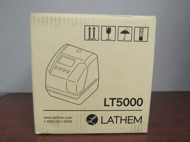 Lathem LT5000 Time Date Numbering Document Stamp for sale online | eBay