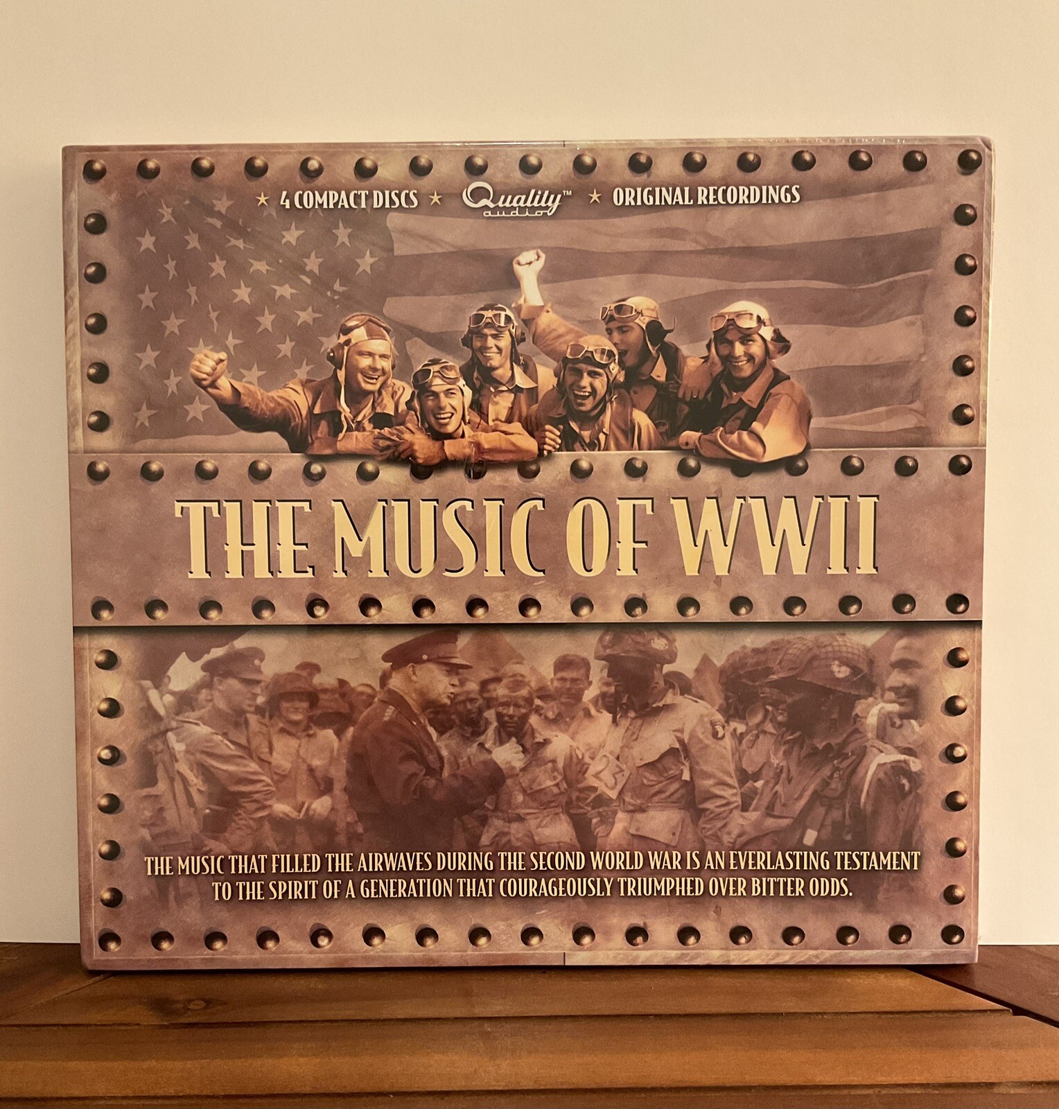 The Music of WWII World War 2 II 4 CD Box Set Compact Discs sealed NEW ...