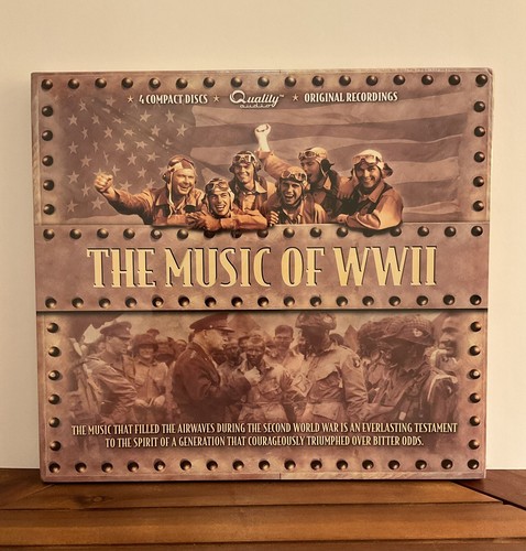 The Music of WWII World War 2 II 4 CD Box Set Compact Discs sealed NEW ...
