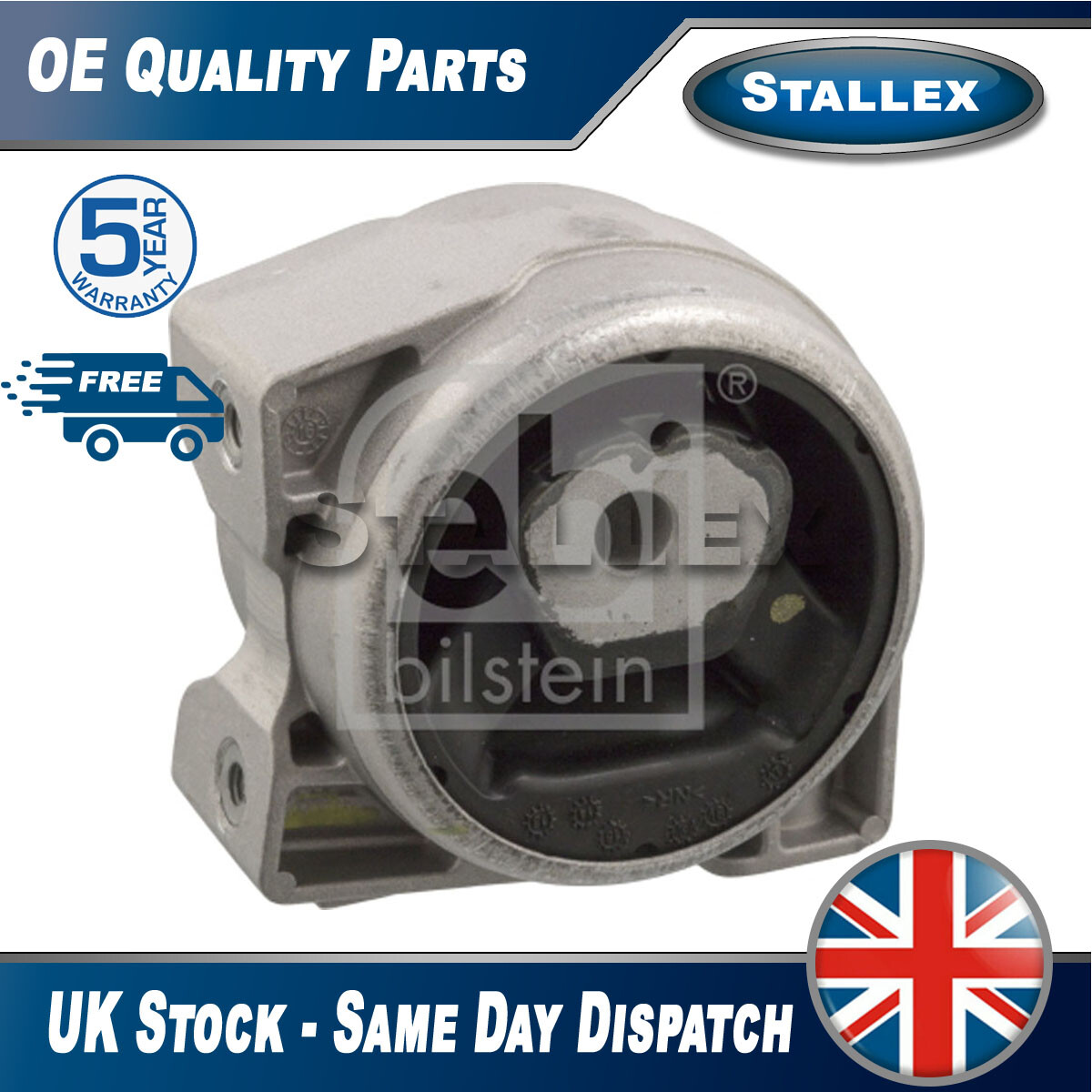 Fits Mercedes A-Class B-Class Gearbox Mounting Rear Left Stallex ...