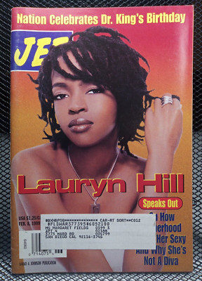 Lauryn Hill R&B Rap MLK Racial Black Americana JET Magazine Feb 8, 1999 ...