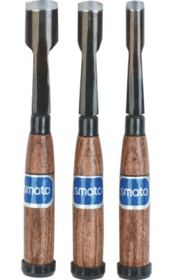 3Pcs ROUND CHISEL Nomi graver Forged Steel Wood Carving Tools KOREA ...