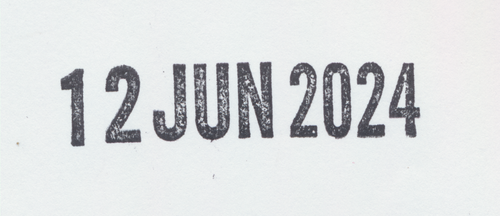 Pullman Band Stamp - Heavy Duty Special Dater Stamp Spanish Date Style ...